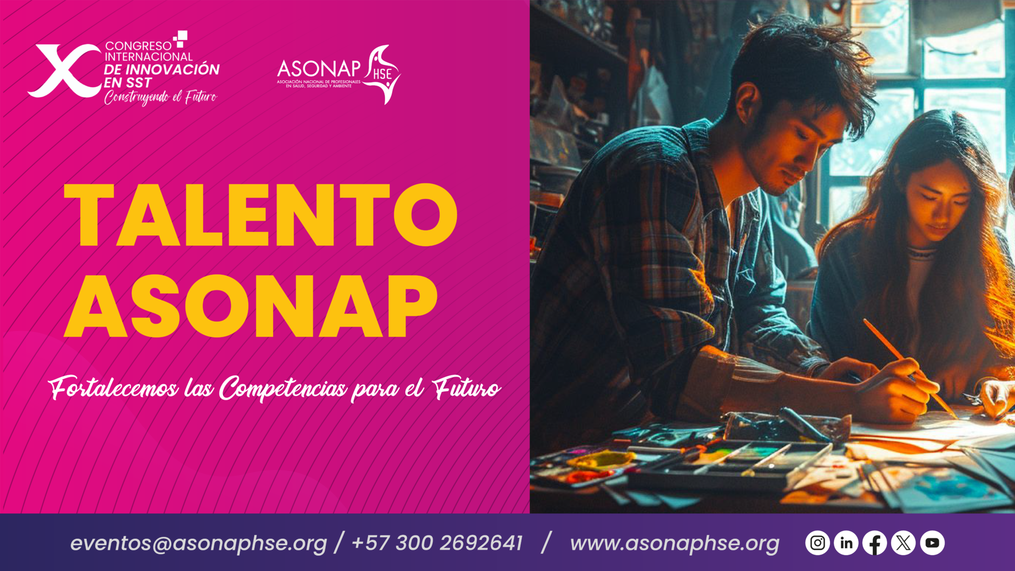 ASONAP – Asociación nacional de profesionales de salud, seguridad y ambiente.