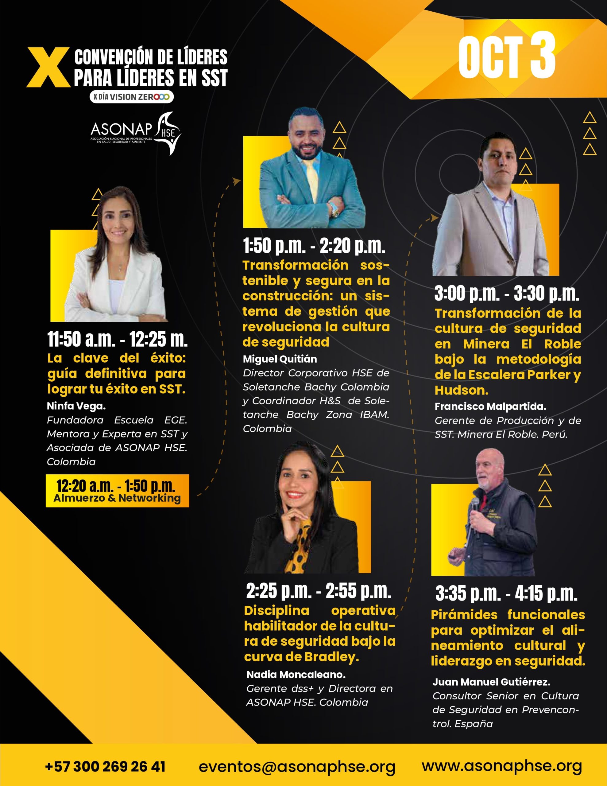 PROGRAMA X CONVENCIÓN DE LÍDERES – ASONAP